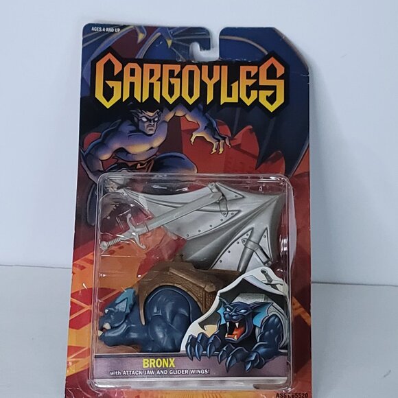 Kenner | Toys | 995 Gargoyles Bronx Attack Jaw Glider Wings Action ...